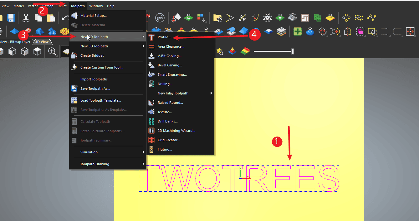 Planar engraving | TWOTREES Wiki